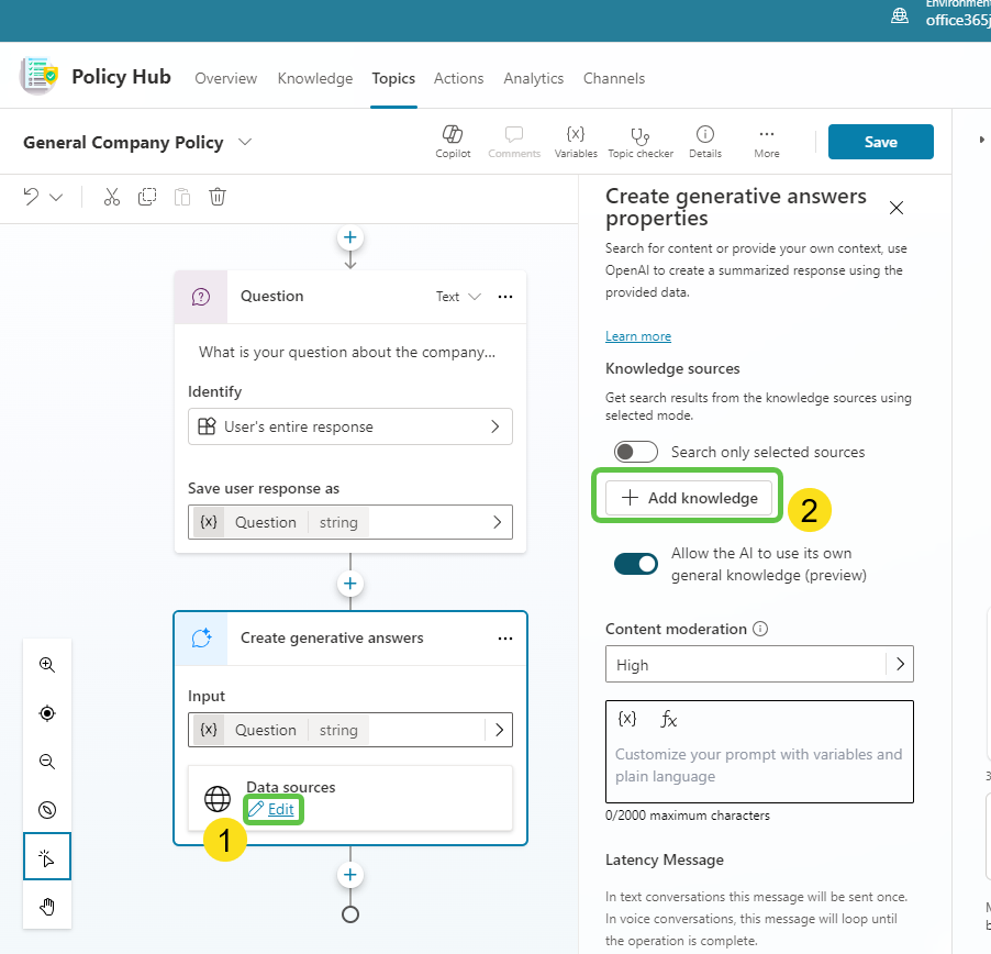Creating an Insurance and Organizational Policy Copilot Using Policy ...