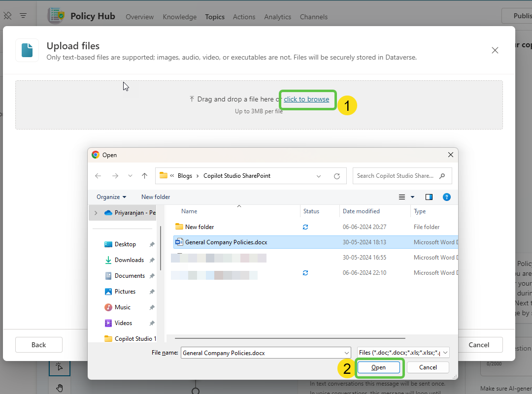 Creating an Insurance and Organizational Policy Copilot Using Policy ...
