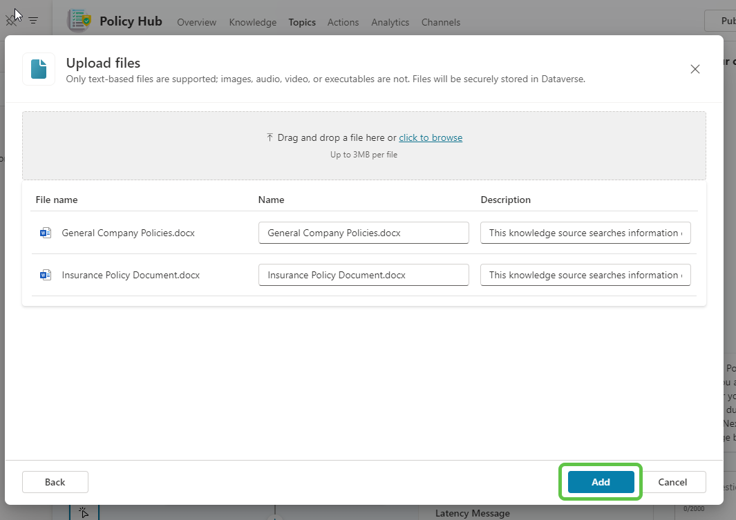 Creating an Insurance and Organizational Policy Copilot Using Policy ...