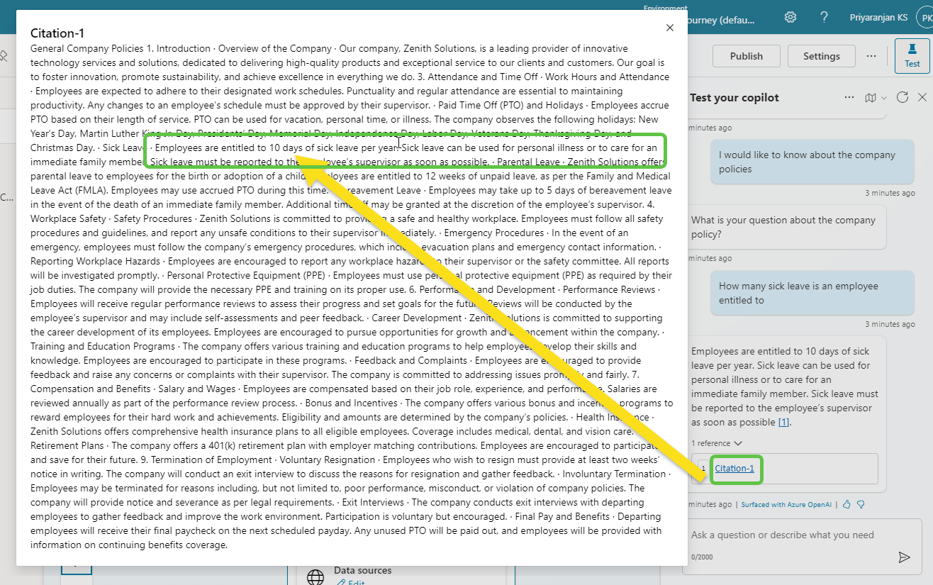 Creating an Insurance and Organizational Policy Copilot Using Policy ...