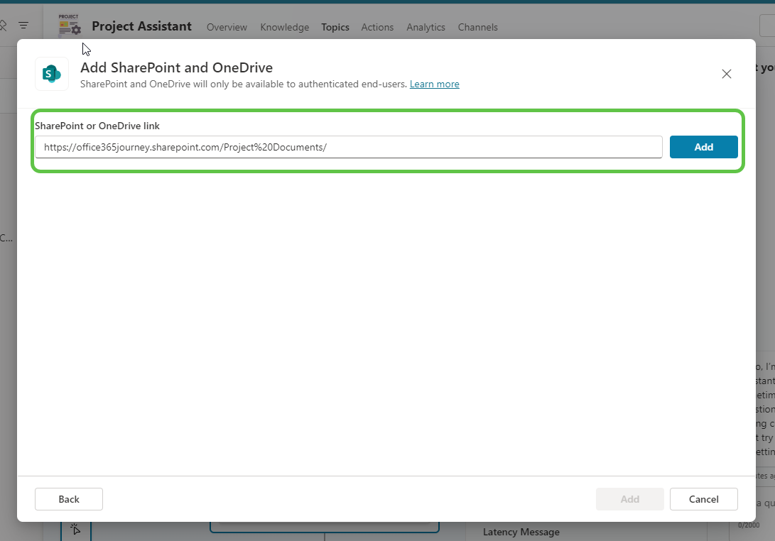 Building a Project Assistant Copilot using Generative AI & SharePoint ... Building a Project Assistant Copilot using Generative AI & SharePoint ...