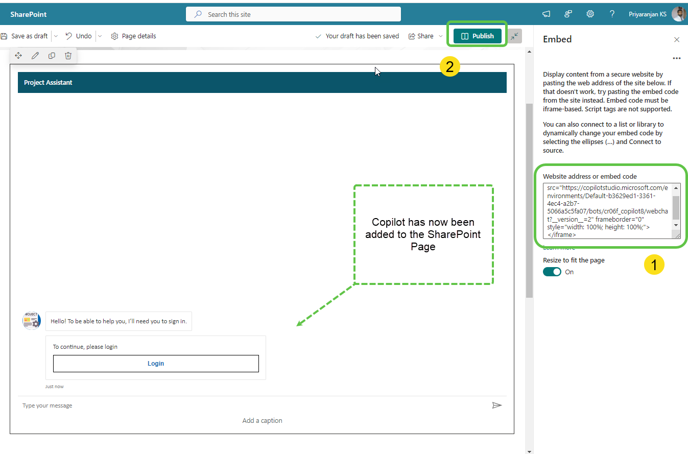 Building a Project Assistant Copilot using Generative AI & SharePoint ... Building a Project Assistant Copilot using Generative AI & SharePoint ...