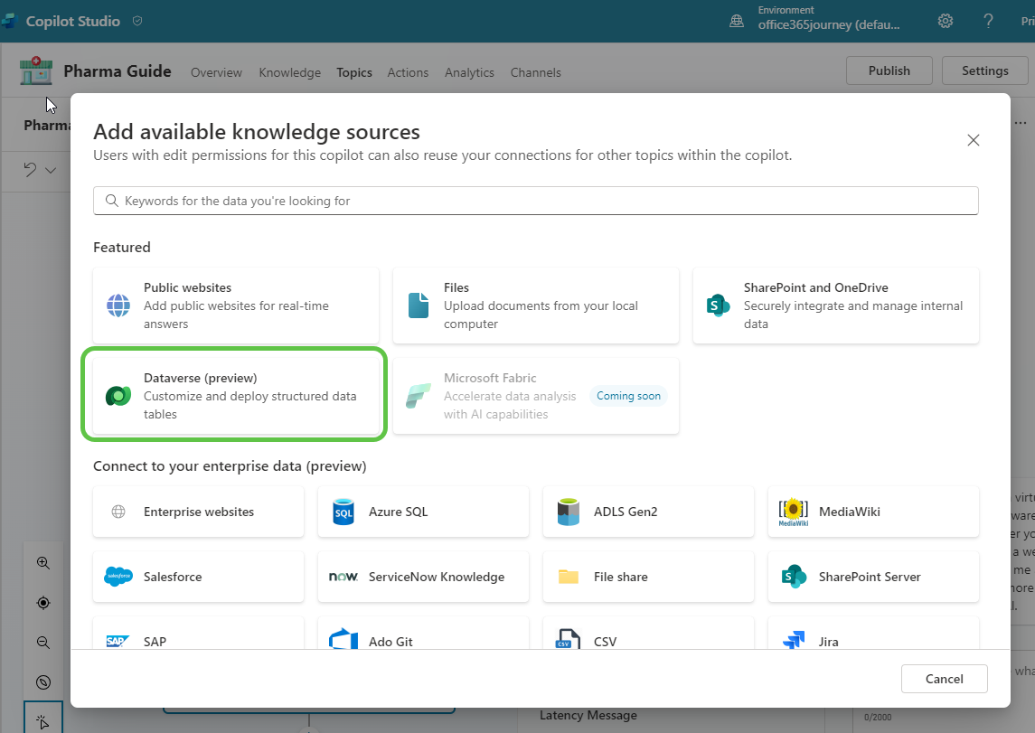 Building a Generative AI powered Pharmacy Assistant Copilot with Microsoft Copilot Studio and ...
