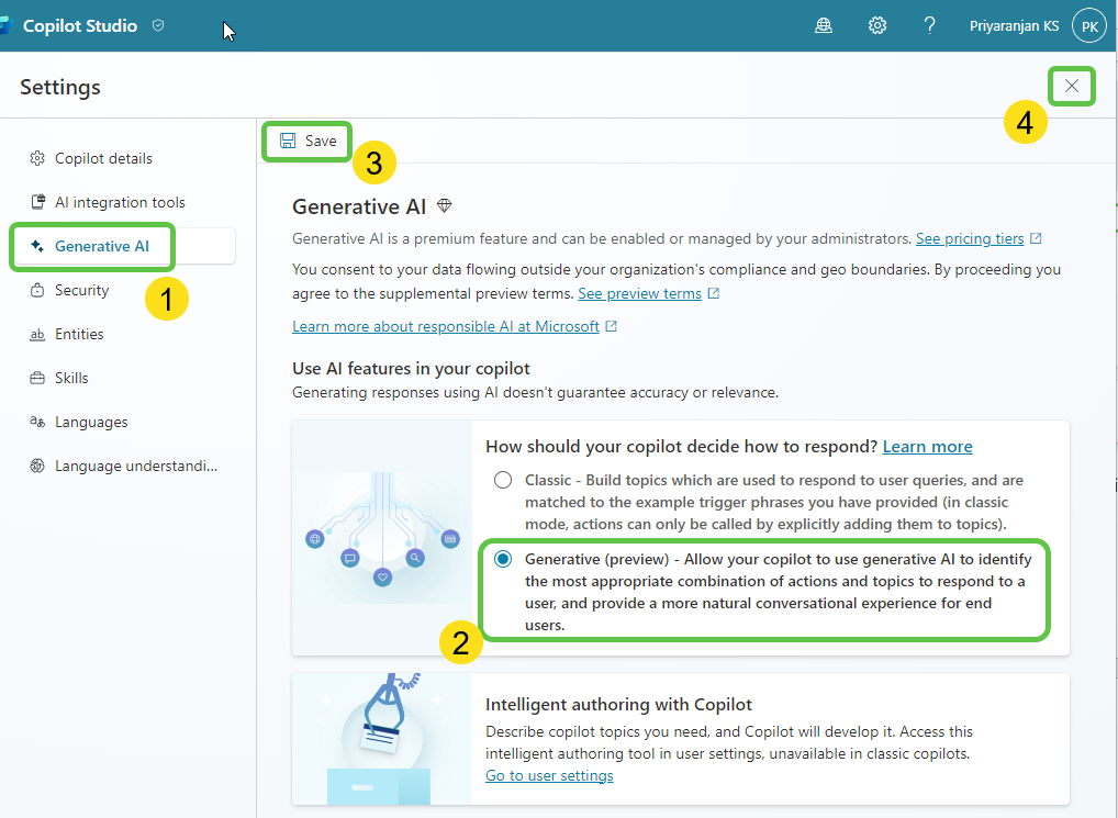 Building a Generative AI powered Pharmacy Assistant Copilot with Microsoft Copilot Studio and ...