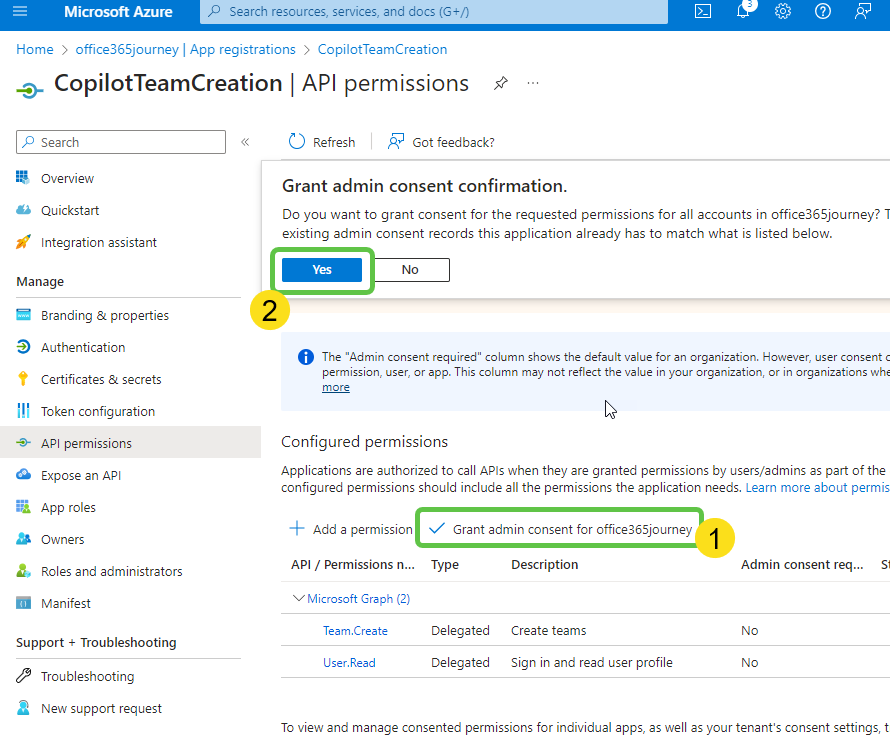 Automating Team Creation in Microsoft Teams using Copilot, Power Automate, and Microsoft Graph