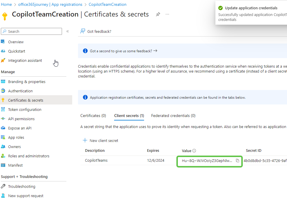 Automating Team Creation in Microsoft Teams using Copilot, Power Automate, and Microsoft Graph