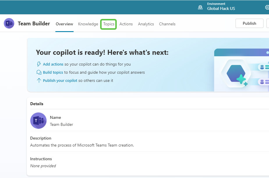 Automating Team Creation in Microsoft Teams using Copilot, Power ...