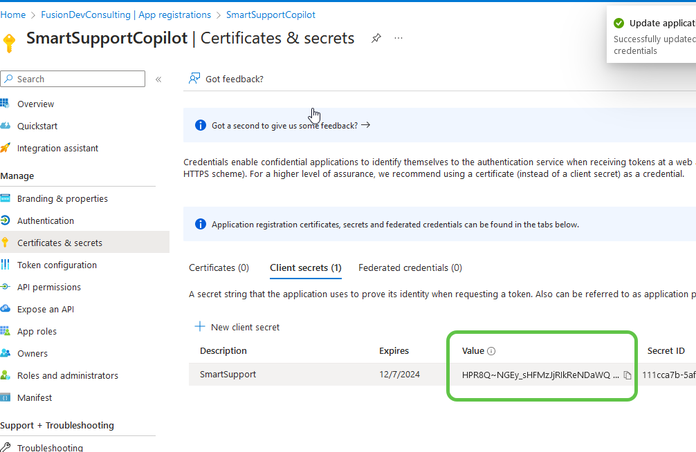 Generative AI powered Issue Resolution Copilot leveraging SharePoint and Dataverse