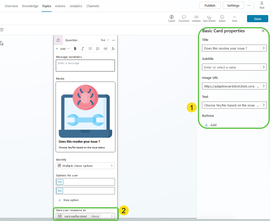 Generative AI powered Issue Resolution Copilot leveraging SharePoint and Dataverse