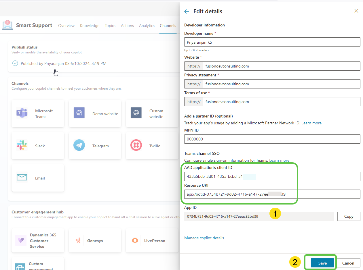 Generative AI powered Issue Resolution Copilot leveraging SharePoint and Dataverse
