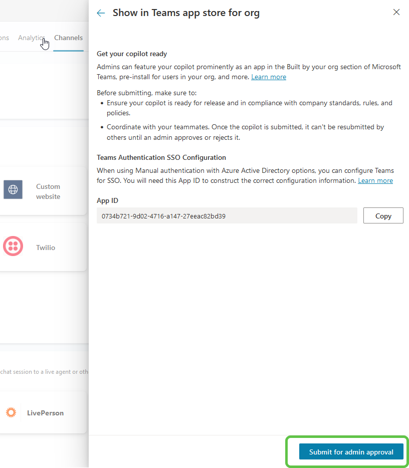 Generative AI powered Issue Resolution Copilot leveraging SharePoint and Dataverse