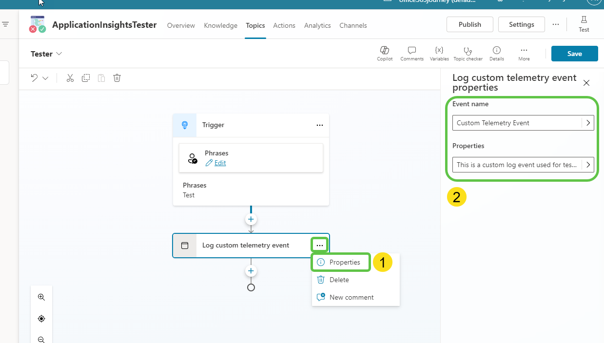 Integrating Azure Application Insights with Microsoft Copilot Studio for Enhanced Monitoring and ...