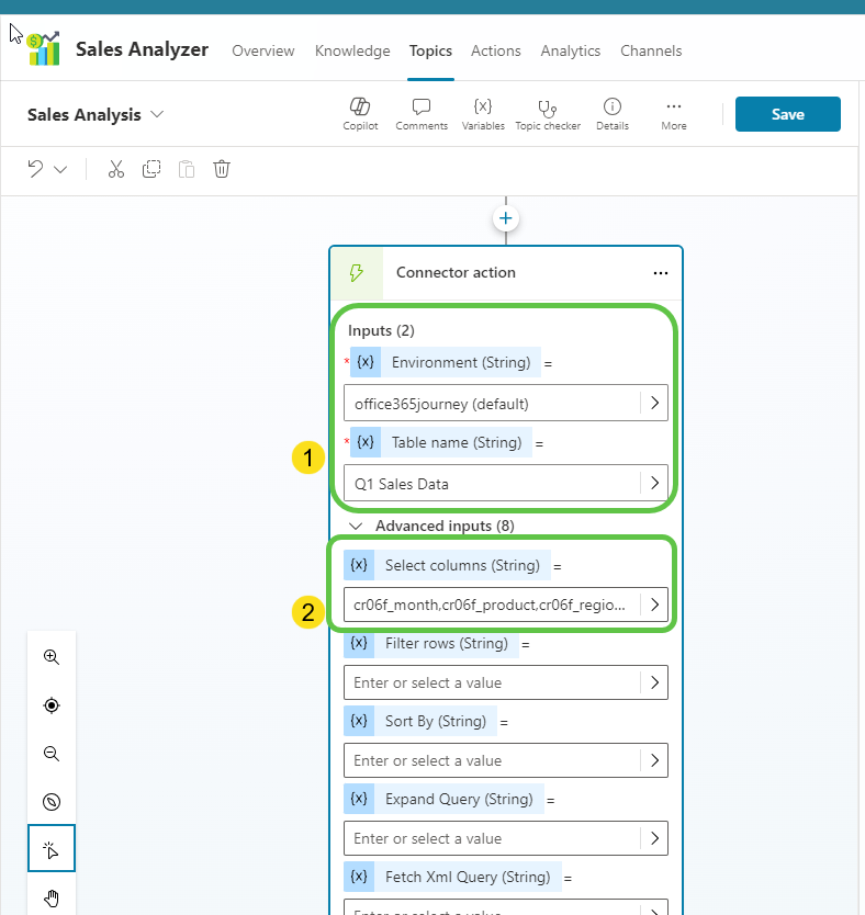 Building a Sales Analyzer Copilot using Dataverse and Llama Model in Azure AI Studio