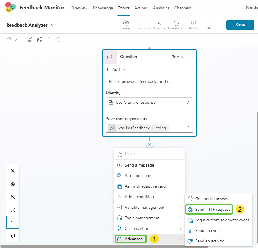 Building a Smart Sentiment Analysis Customer Service Copilot that can handover to live agent ...