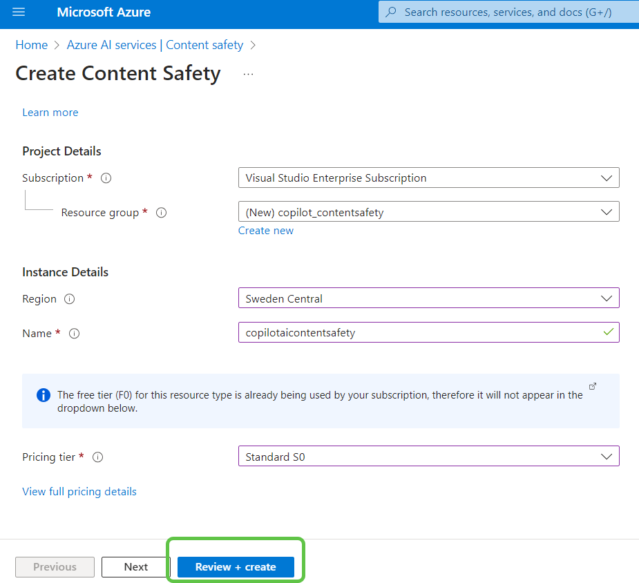 Build a Responsible AI Copilot with Azure Content Safety Service