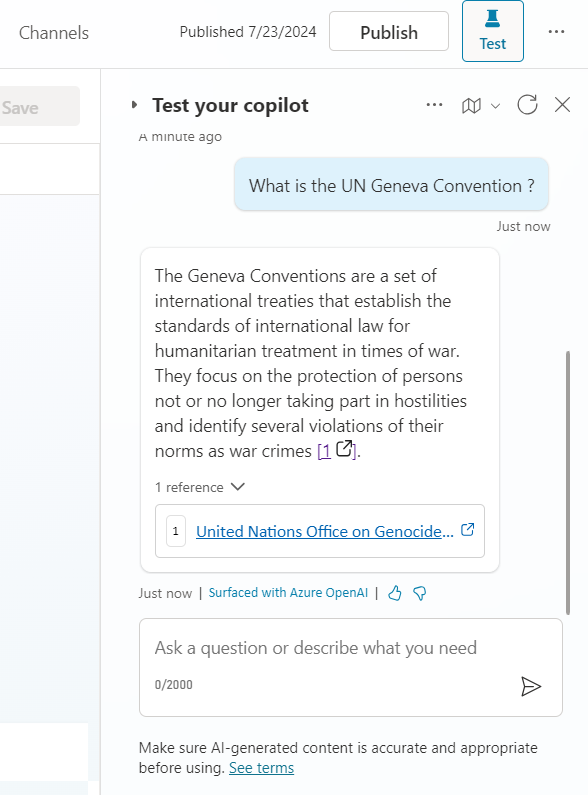 Build a Responsible AI Copilot with Azure Content Safety Service