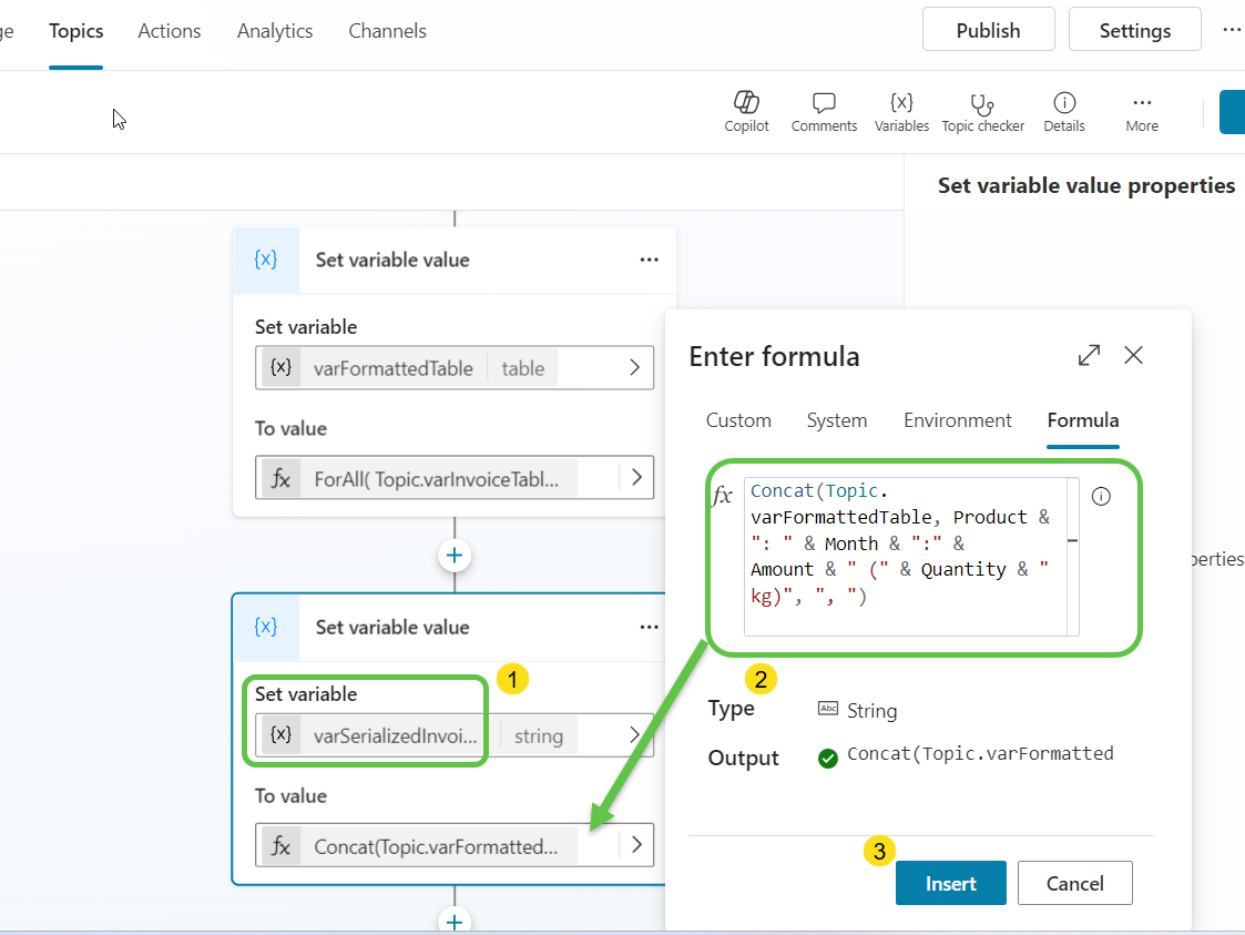 Smart Invoice Anomaly Detection using AI prompt Action and Dataverse data
