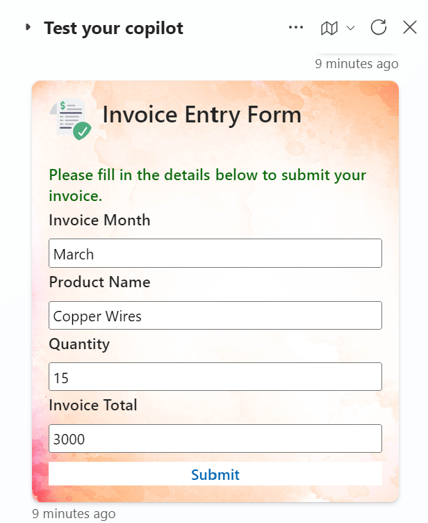 Smart Invoice Anomaly Detection using AI prompt Action and Dataverse data