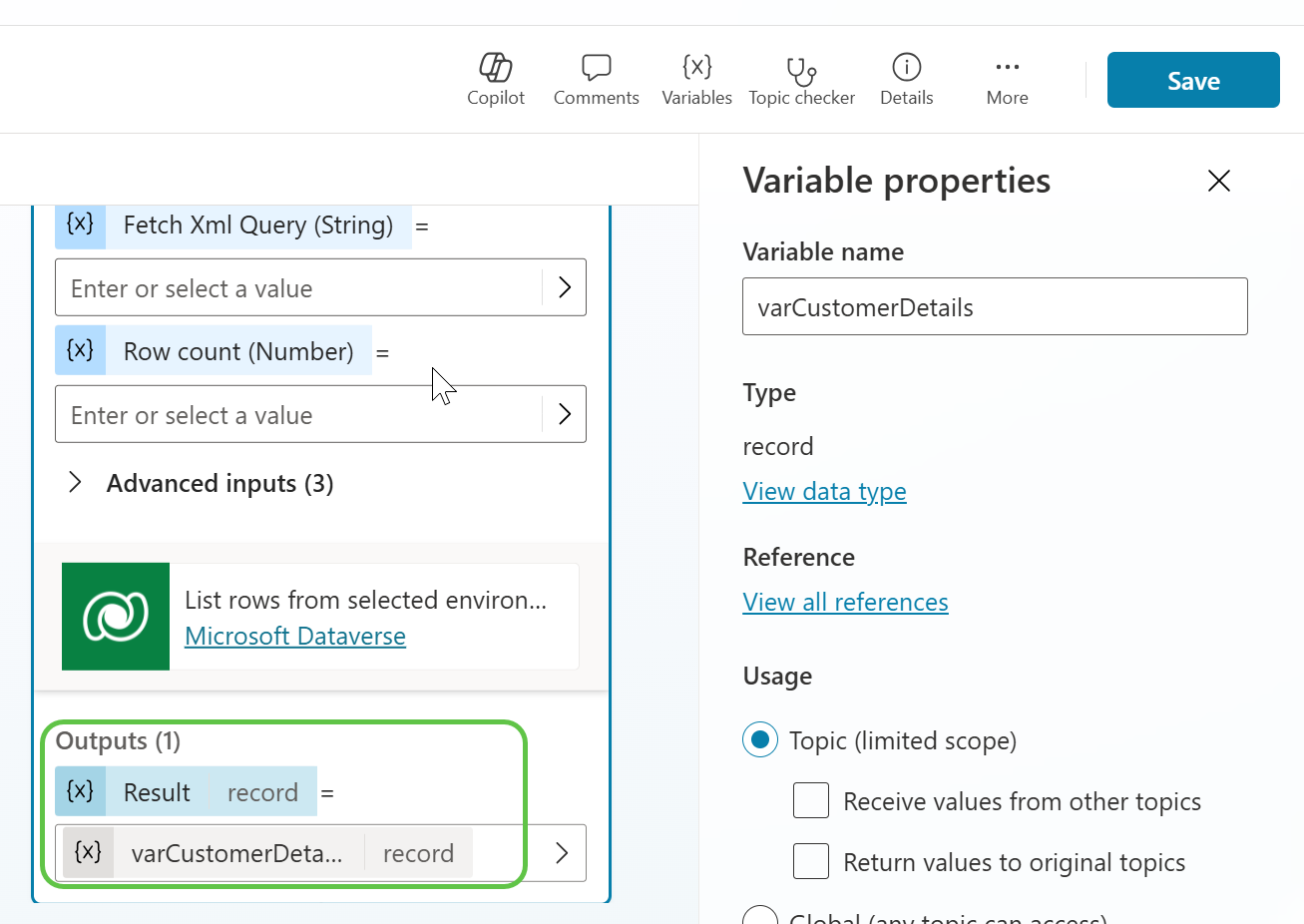 PII Detection Copilot powered with AI Prompt Action